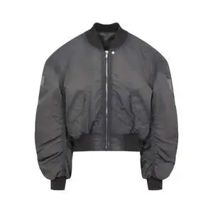 Rick Owens Secchia Flight Bomber Jacket - Gray