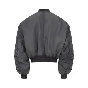 Rick Owens Secchia Flight Bomber Jacket - Gray