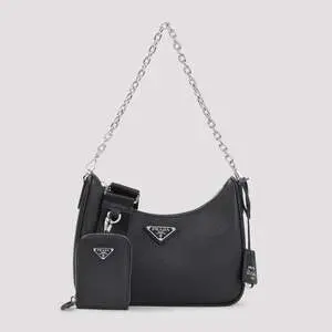Prada Bandoliera Shoulder Bag - Black