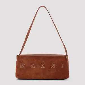 Marni Museo Hobo Pochette - Brown