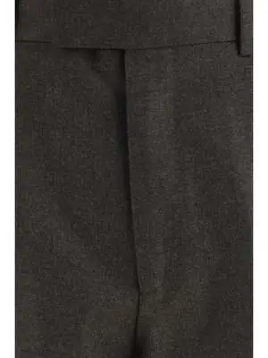 Zegna Wool And Cashmere Pants