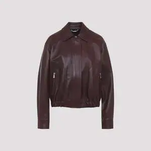 Versace Bufalo Leather Blouson