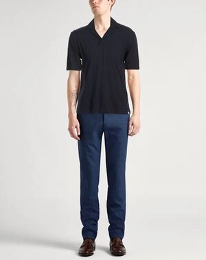 PAOLO PECORA Polo Shirt Size Cotton - Blue