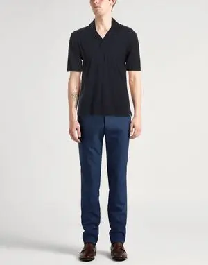 PAOLO PECORA Polo Shirt Size Cotton - Blue
