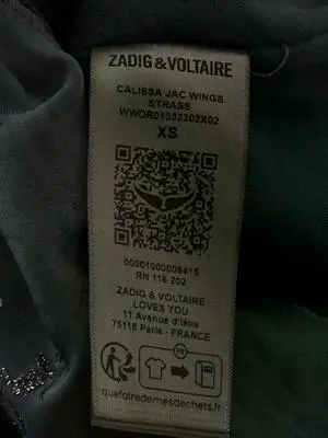 Zadig&Voltaire Calissa Wings-jacquard Mini Dress