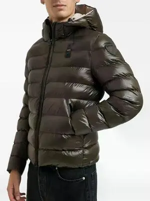 BLAUER. Logo-patch Padded Jacket