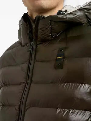 BLAUER. Logo-patch Padded Jacket