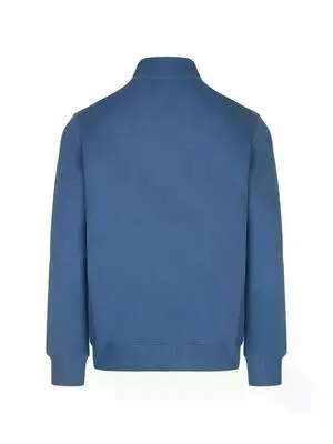 Paul Smith Zebra-patch Half-zip Sweatshirt