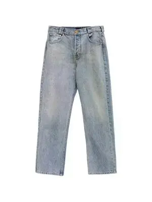 WILLY CHAVARRIA Chente Straight-leg Jeans - Blue
