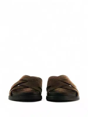 POSA Sea-slide Crossover Suede Slides
