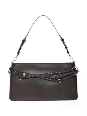Pinko Studded Buckled Shoulder Bag