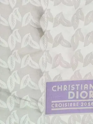 Dior 2016 Croisière Leaf-print Scarf