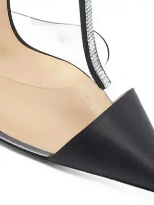 CHRISTIAN LOUBOUTIN Nosy Crystal-embellished T-strap Pumps
