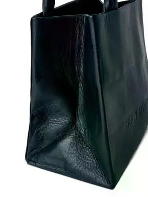 Issey Miyake Twisted-handle Embossed-logo Tote Bag