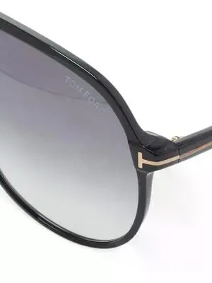 TOM FORD Bertrand Pilot-frame Sunglasses