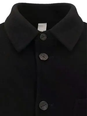 HEVO Bari Button-up Wool Overshirt