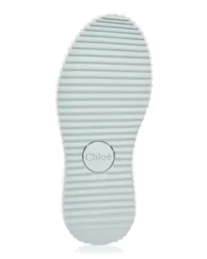 Chloé Nama Leather Platform Sneakers