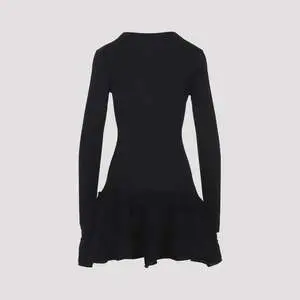 Alaïa Ruffle Mini Dress