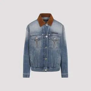 Versace Denim Stone Wash Blouson