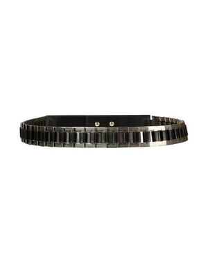 Alberta Ferretti Belt Size Leather, Metal