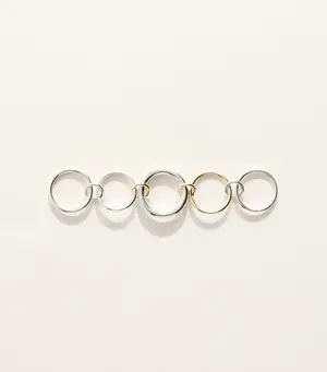 SPINELLI KILCOLLIN Sterling And Mixed Gold Leo Ring