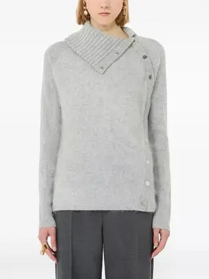 Sportmax Button-embellishment Sweater