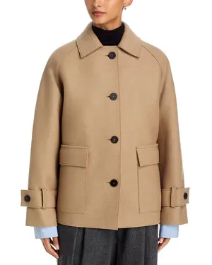 Harris Wharf London Raglan Wool Jacket