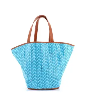 Goyard Belharra Reversible Tote Coated Canvas - Blue