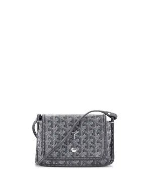 Goyard Plumet Clutch Wallet Coated Canvas - Gray