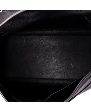 Hermès Kelly 35 Handbag Black Togo With Palladium Hardware