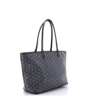 Goyard Pm Artois Tote Coated Canvas - Gray