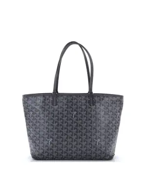 Goyard Pm Artois Tote Coated Canvas - Gray