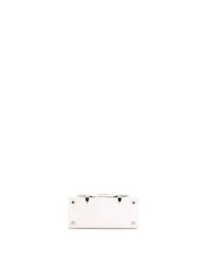 Goyard Structured Saigon Top Handle Bag Coated Canvas With Leather