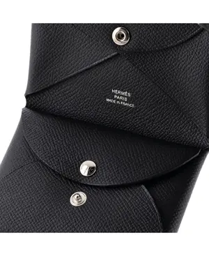 Hermès Calvi Duo Card Holder Epsom