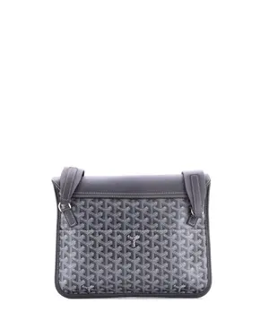 Goyard Coursier Messenger Bag Coated Canvas And Leather