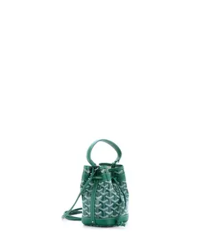 Goyard Petit Flot Bucket Bag Coated Canvas