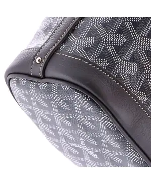 Goyard Petit Flot Bucket Bag Coated Canvas