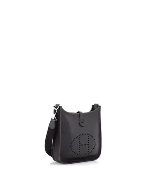 Hermès Tpm Evelyne Bag Gen Iii Clemence - Black