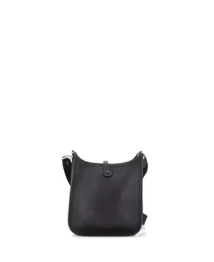 Hermès Tpm Evelyne Bag Gen Iii Clemence - Black