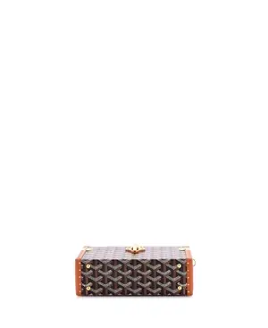 Goyard Pm Cassette Trunk Shoulder Bag Coated Canvas