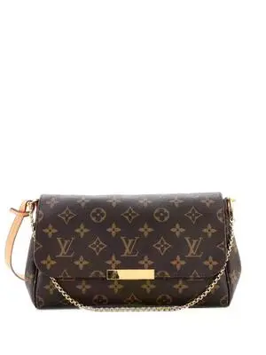 LOUIS VUITTON Favorite Handbag Monogram Canvas Mm Crossbody Bag - Brown