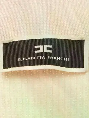 Elisabetta Franchi Knit Long-sleeve Mini Dress