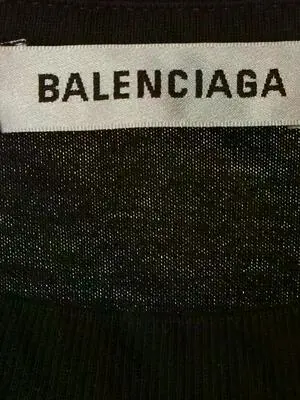 Balenciaga 2017 Printed Cotton T-shirt