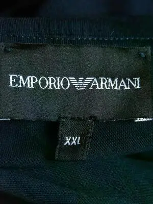 Emporio Armani Printed Cotton T-shirt