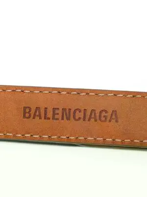 Balenciaga Bb Hourglass Buckle Belt