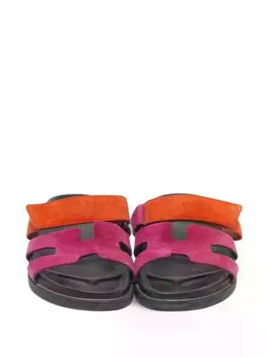 Hermès Chypre Suede Sandals