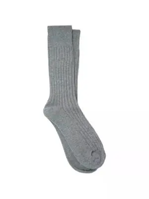 LADY WHITE CO. Lw-c Ribbed-knit Socks