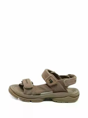 Balenciaga Tourist Flat Sandals - Neutrals