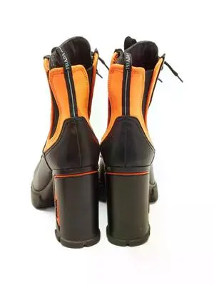 Prada Lace-up Platform Ankle Boots