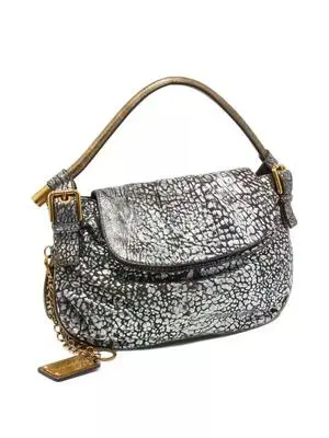 Dolce & Gabbana Medium Cracked Leather Tote Bag